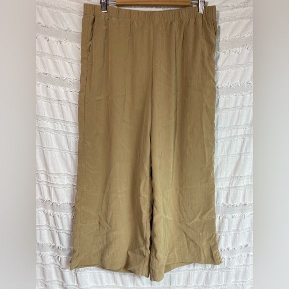 J. Jill | Pants & Jumpsuits | Pure Jill Sand Wahed Full Leg Crops ...